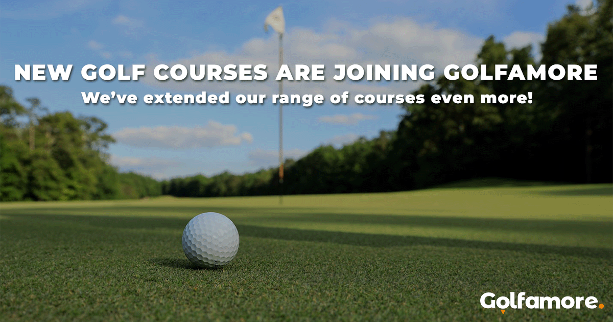 Spela golf till halv geenfee med Golfamore!